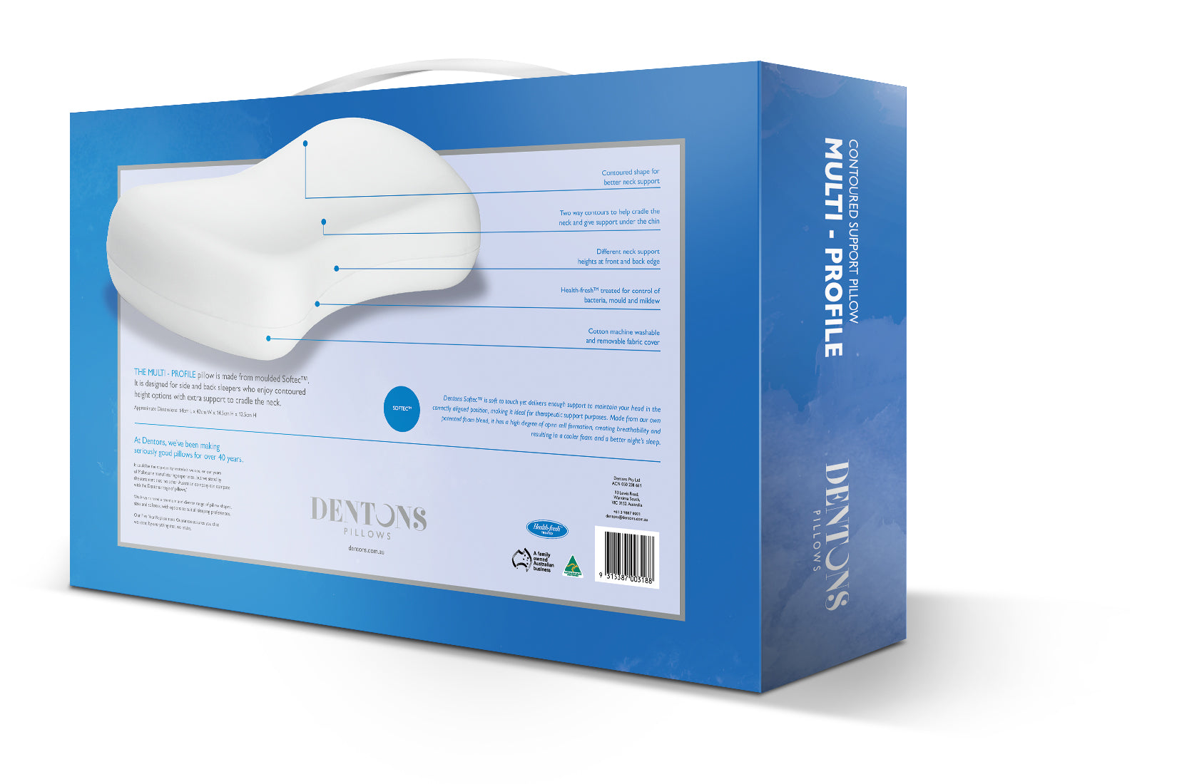 Multi Profile | Contoured Series | Dentons Pillows – Dentons Pillows HK